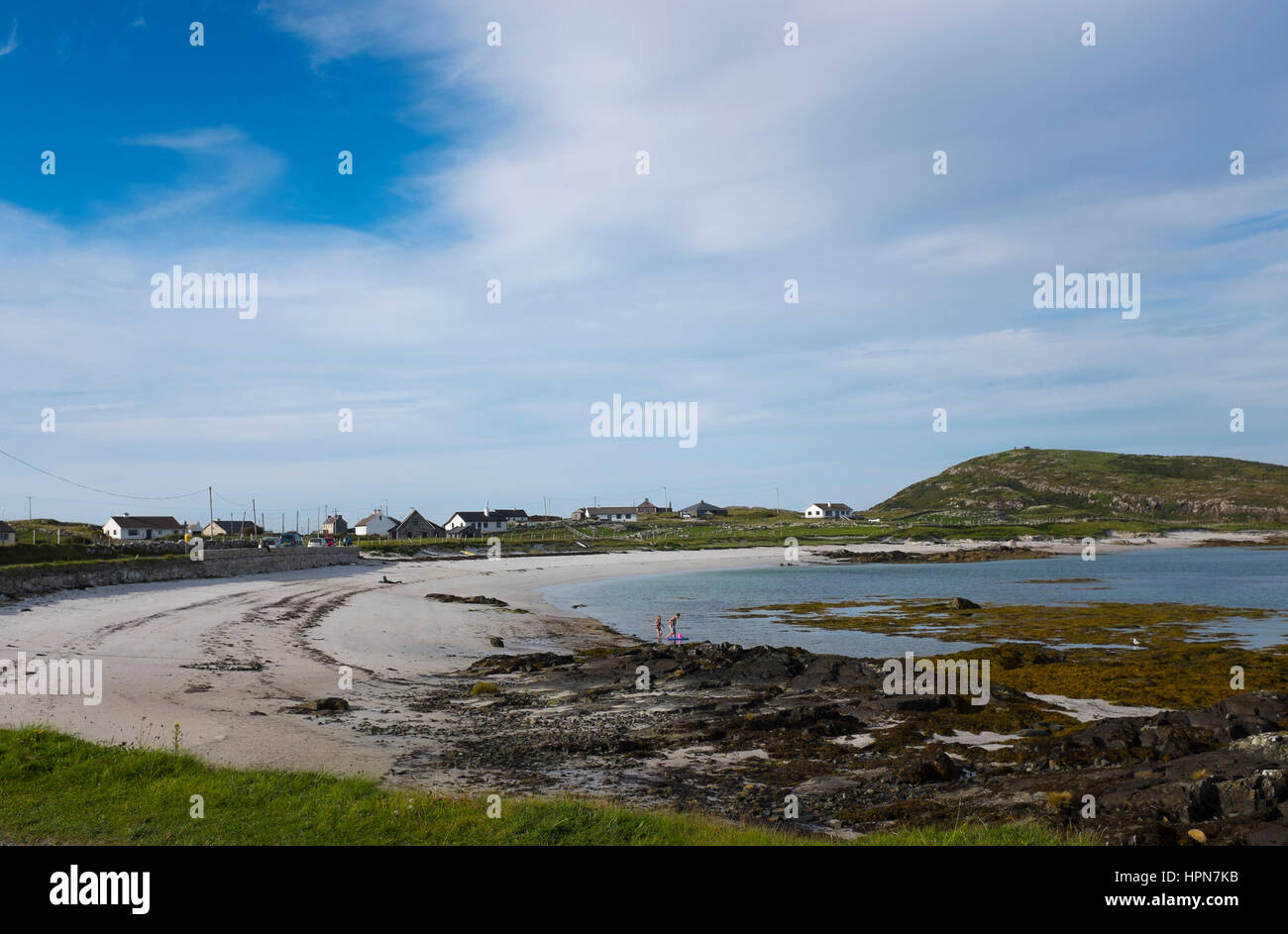 Beach at Ballyconneely, Connemara, Galway, Ireland Stock Photo - Alamy