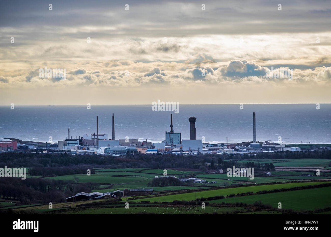 Sellafield nuclear power plant in cumbria hi-res stock photography and ...