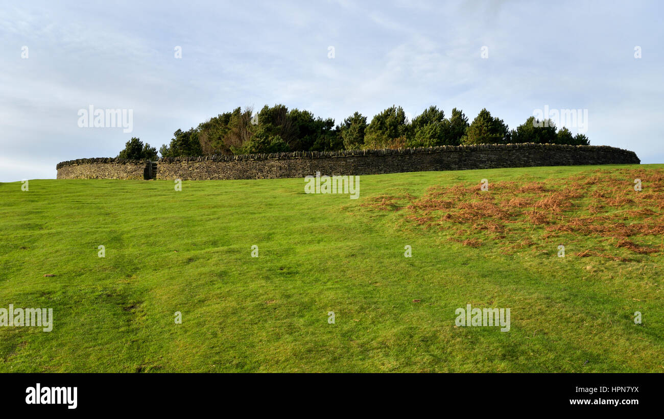 The Roundabout near Painscastle on the Begwns Stock Photo - Alamy