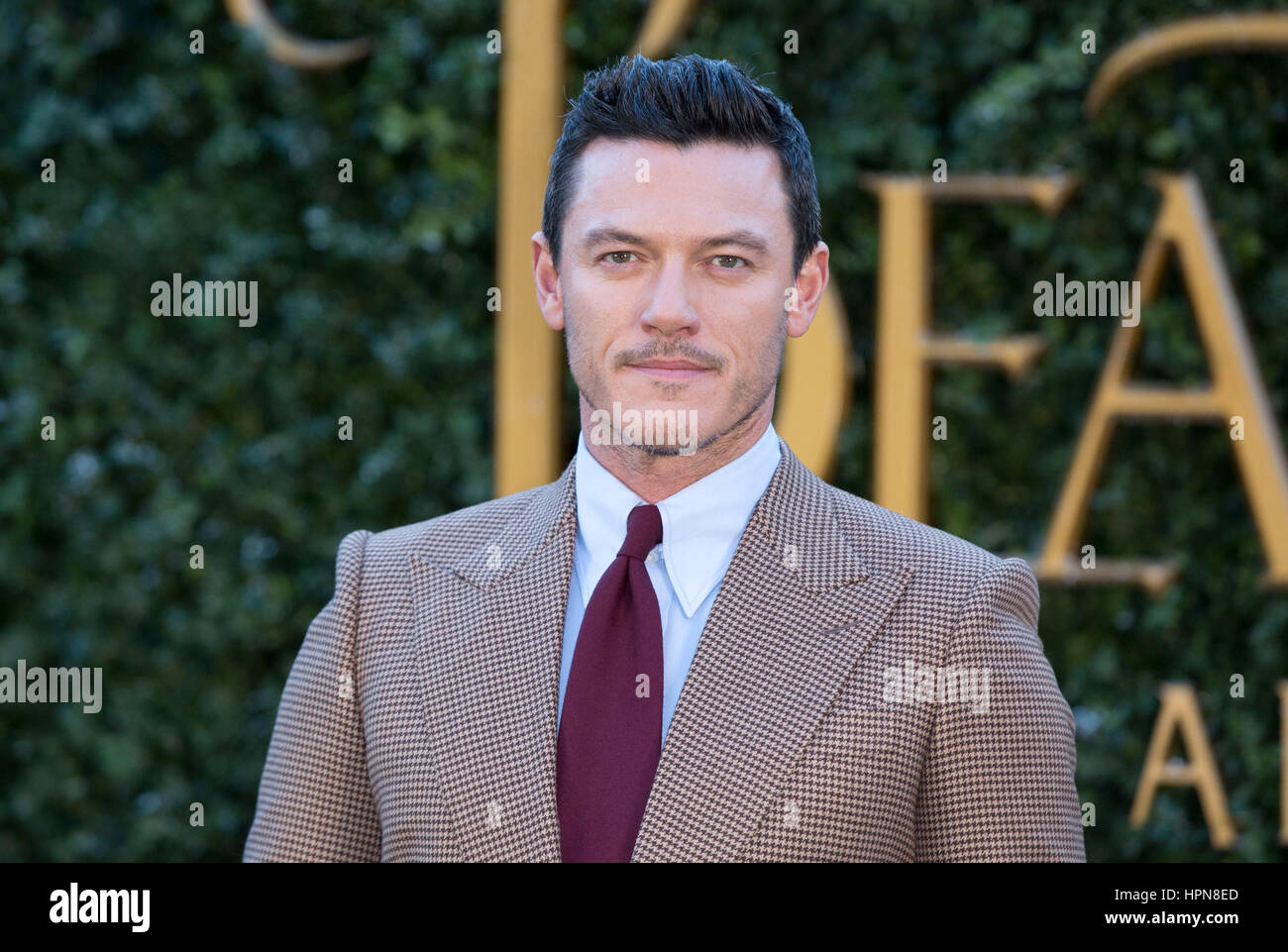 Luke Evans attending the UK launch event of Beauty and the Beast at ...