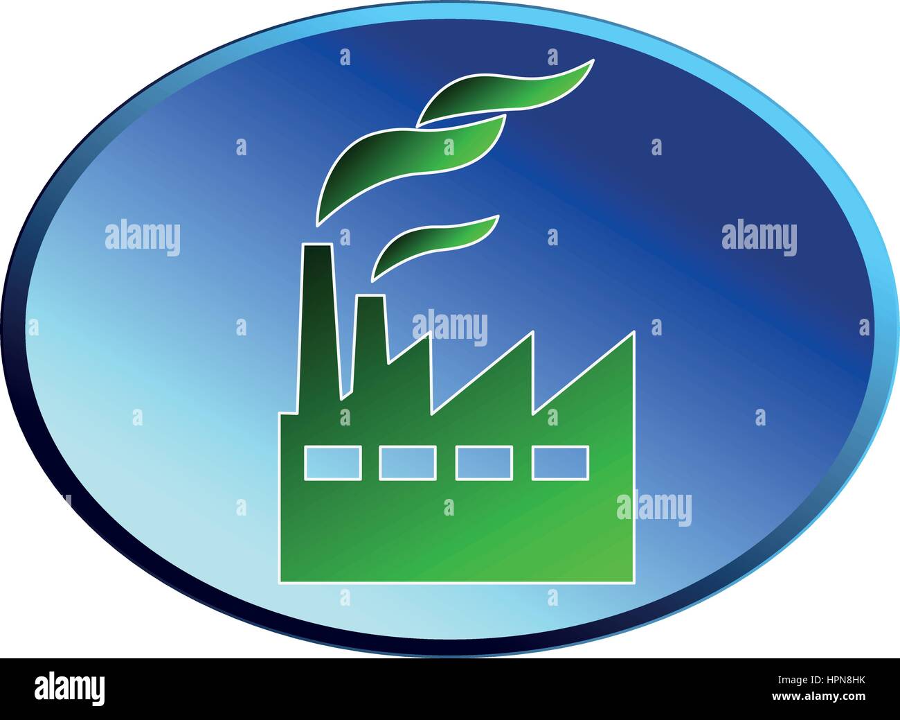 Sustainable industrial development Stock Vector Images - Alamy