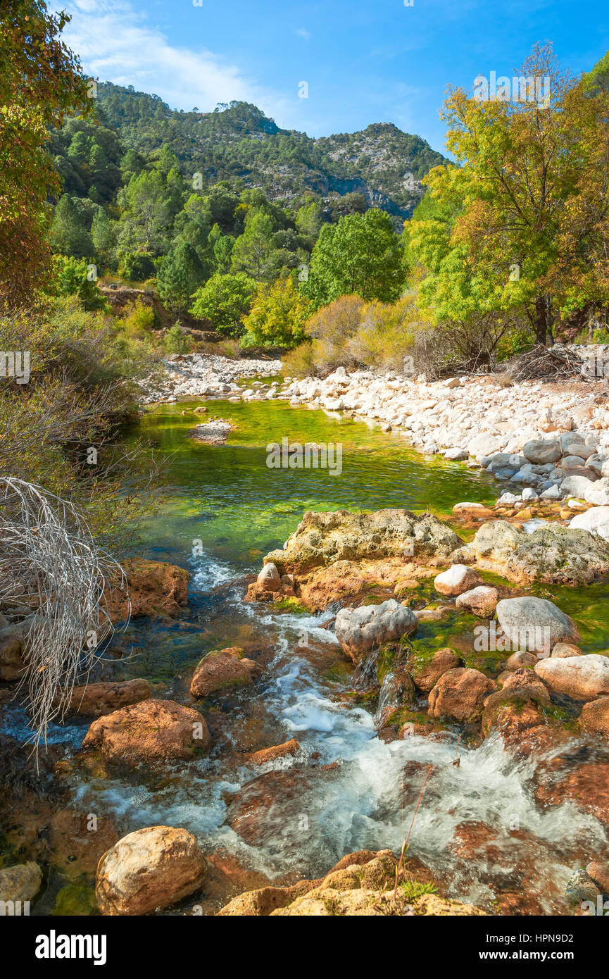 Parque natural de las sierras de cazorla segura las villas hi-res stock ...