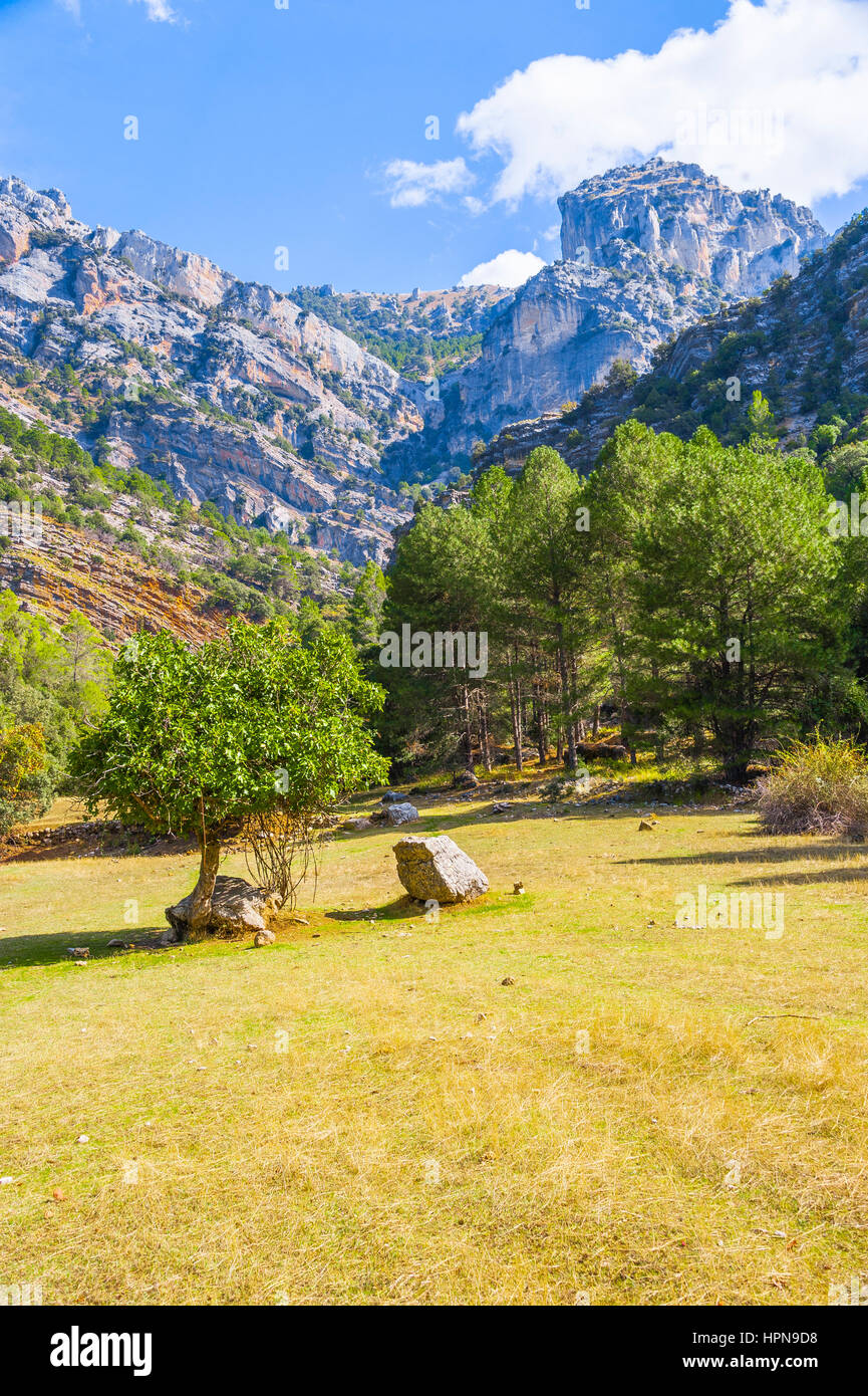 Parque natural sierra de cazorla segura y las villas hi-res stock ...