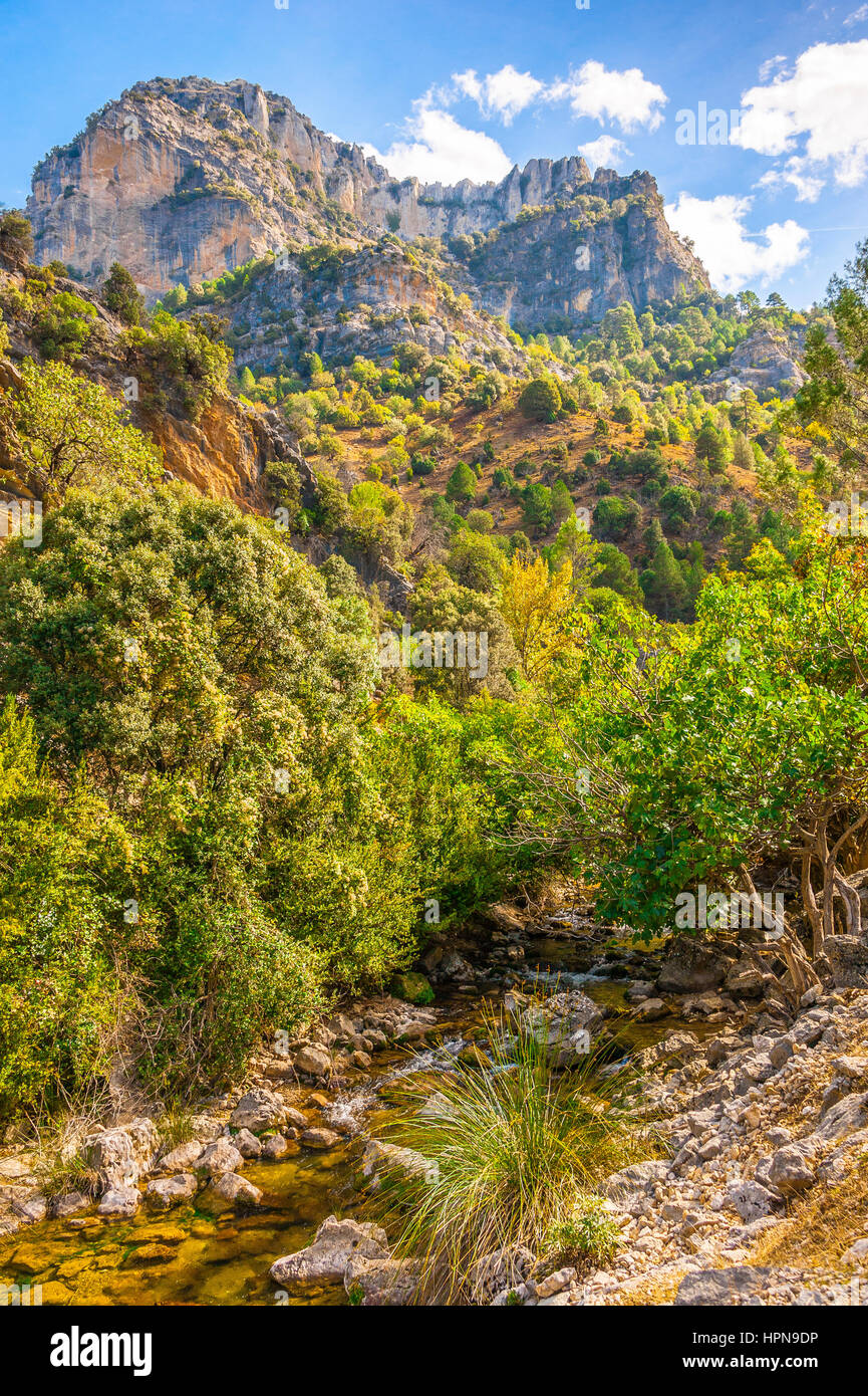 Parque natural sierra de cazorla segura y las villas hi-res stock ...