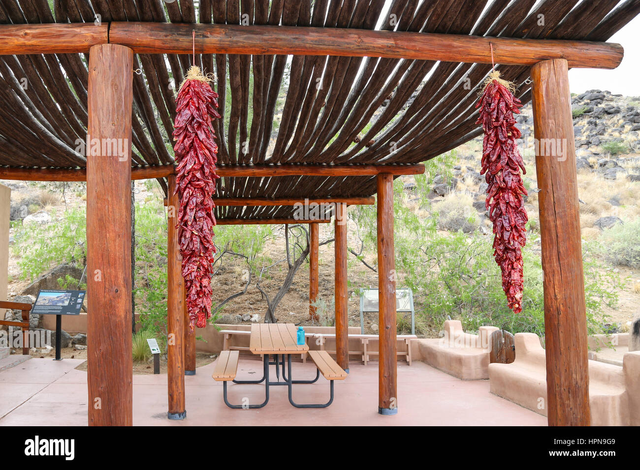 Chile ristras hi-res stock photography and images - Alamy
