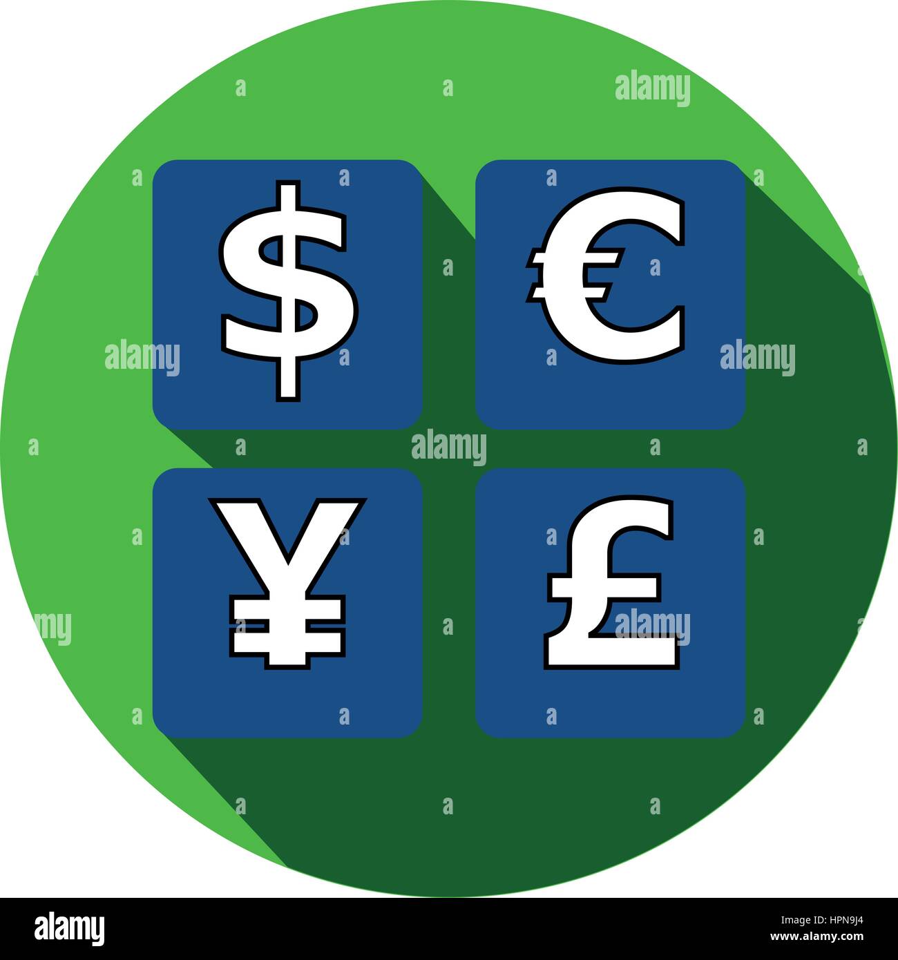 English money Stock Vector Images - Alamy