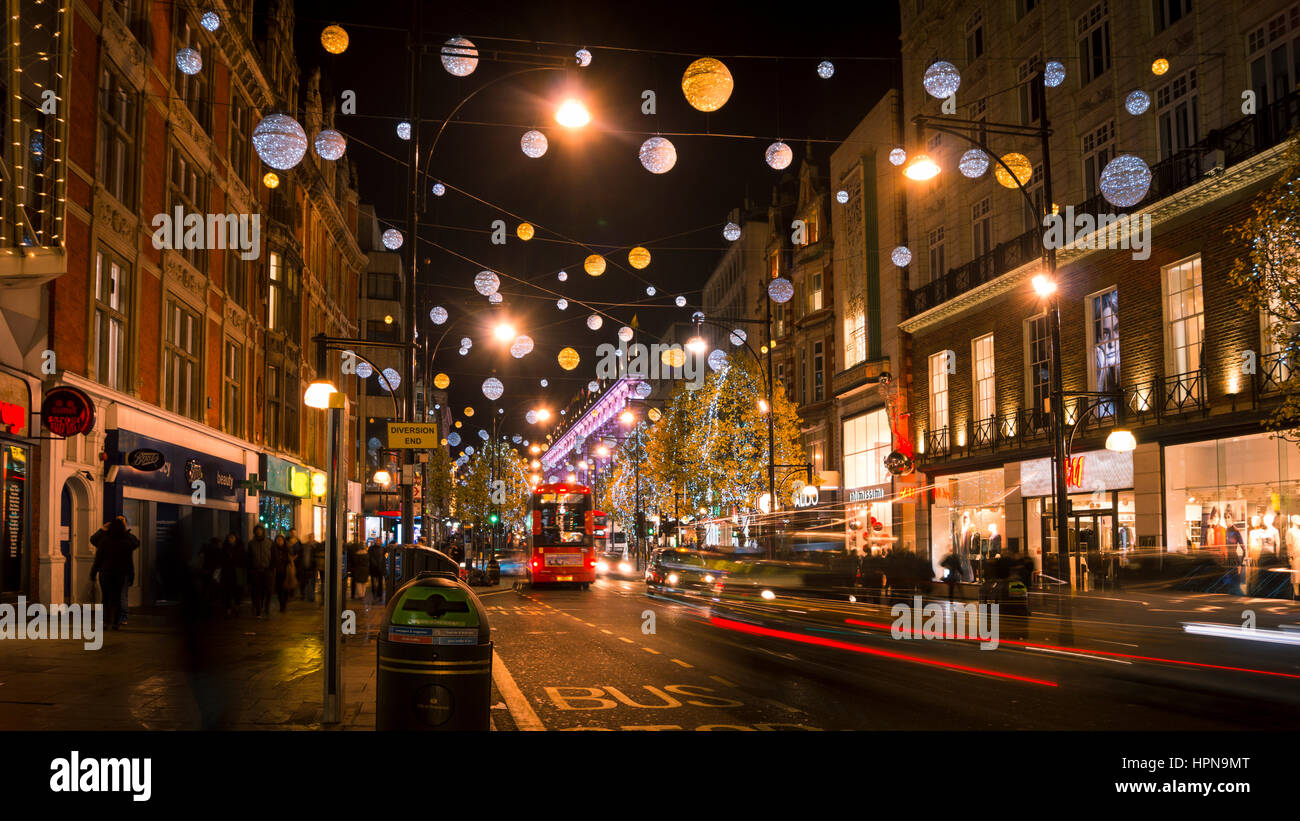 London Streets At Night