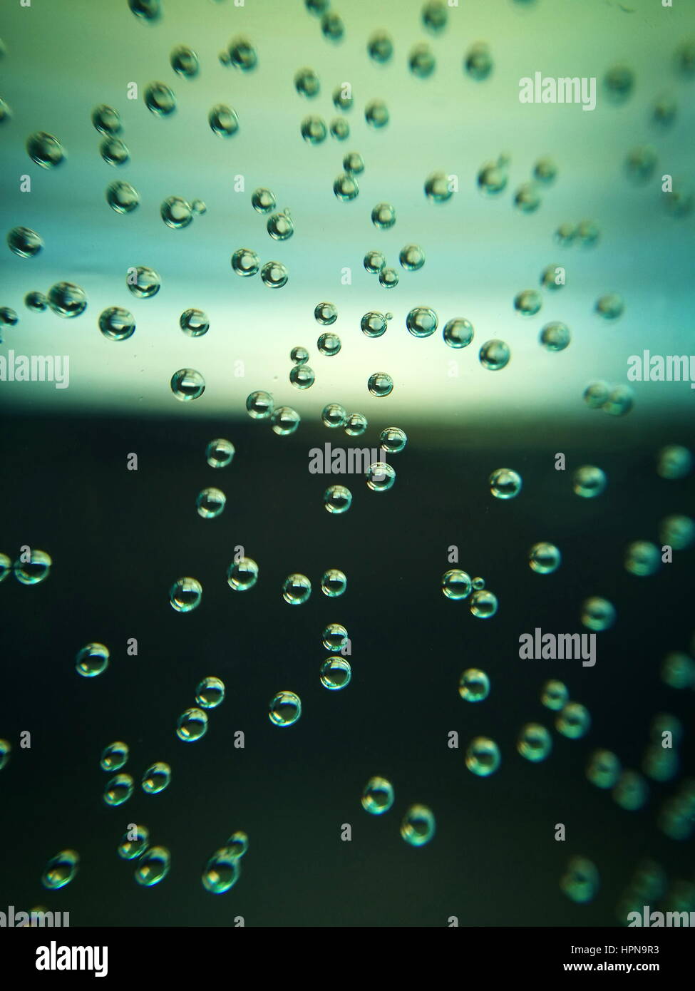 Extreme close up view of bubbles in water Stock Photo - Alamy