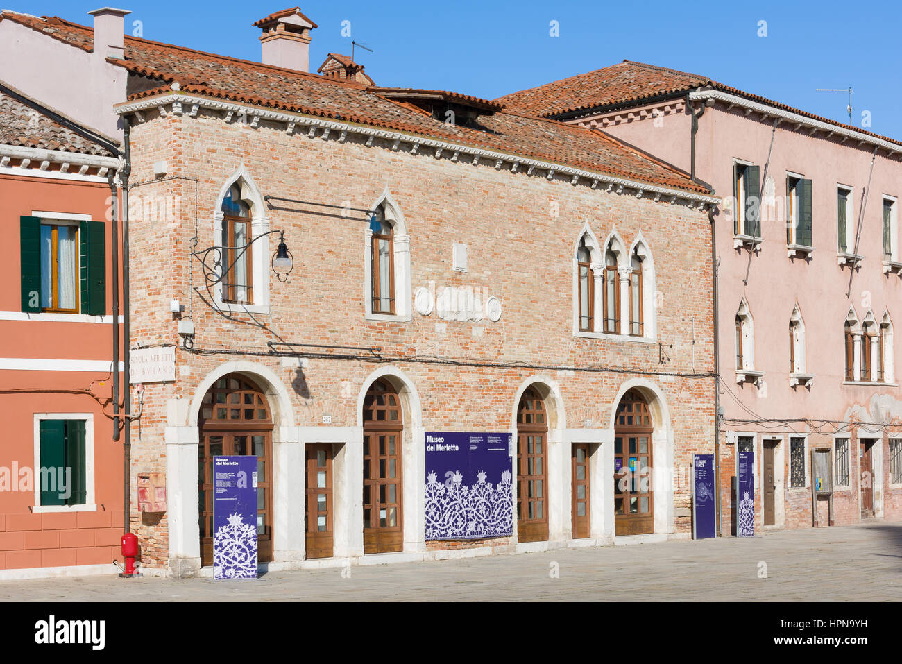 The lace museum on the island of Burano covers the history of ...