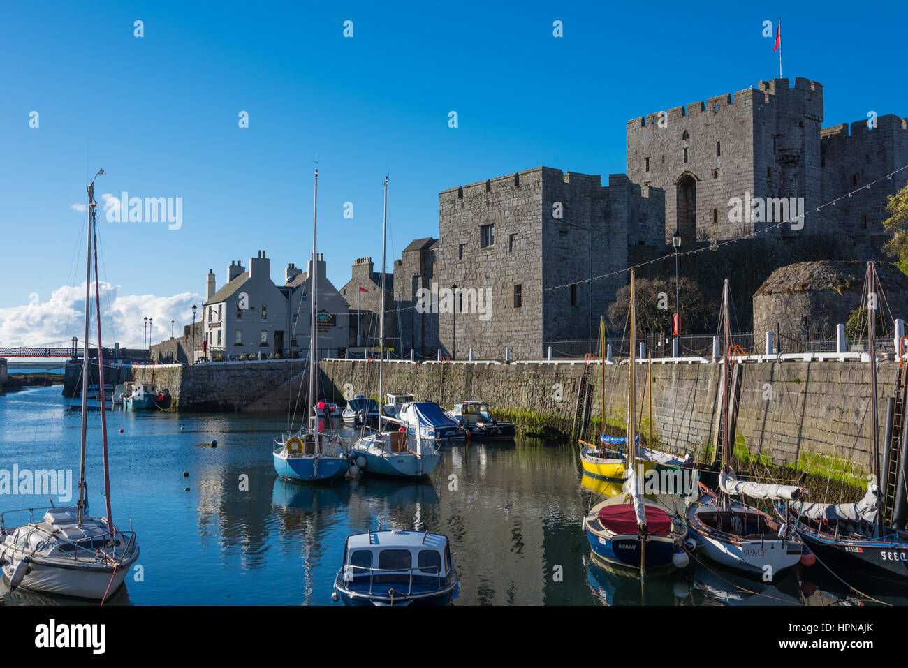 Castle Rushen, Castletown, Isle of Man Stock Photo - Alamy