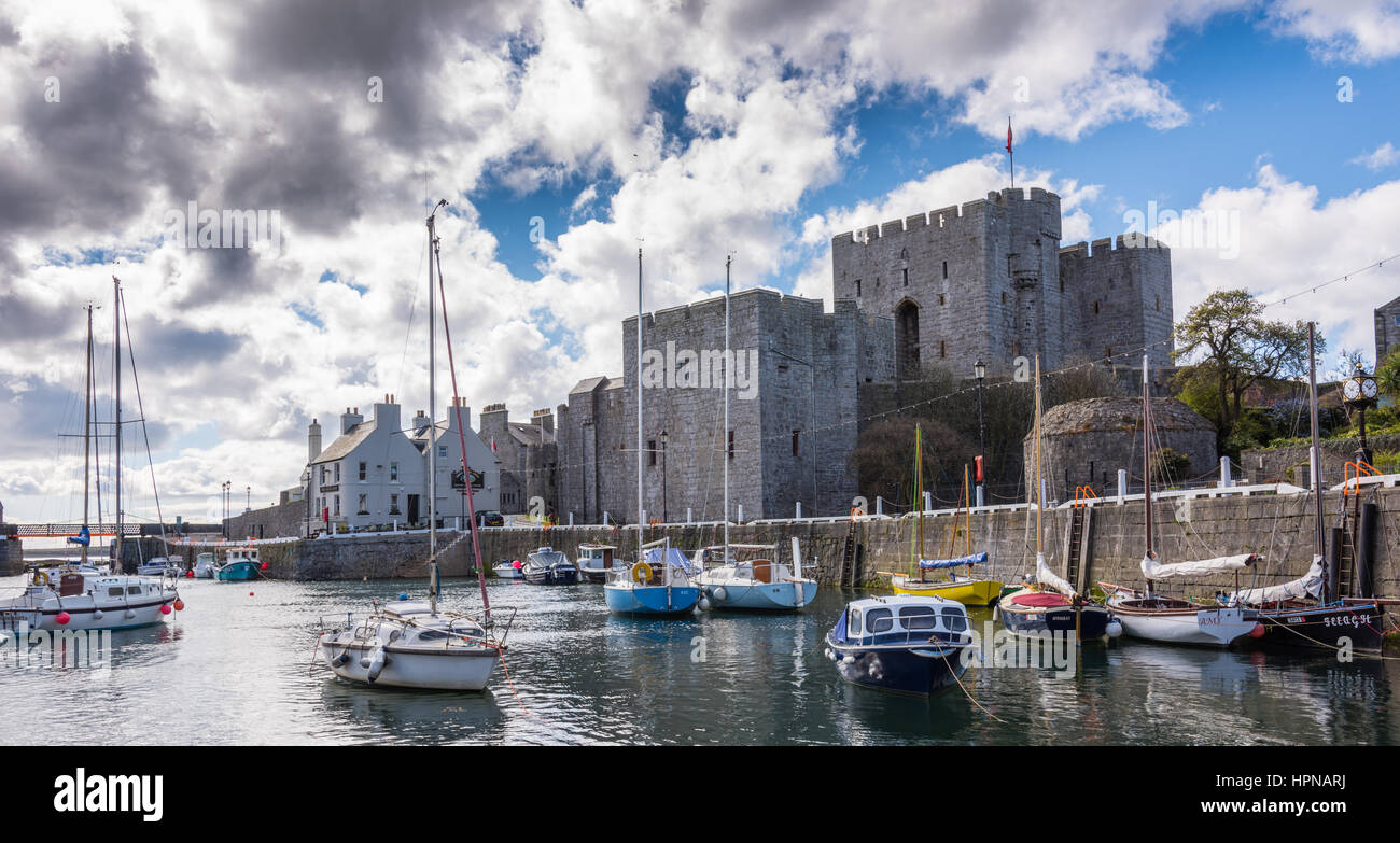 Castle Rushen, Castletown, Isle of Man Stock Photo - Alamy