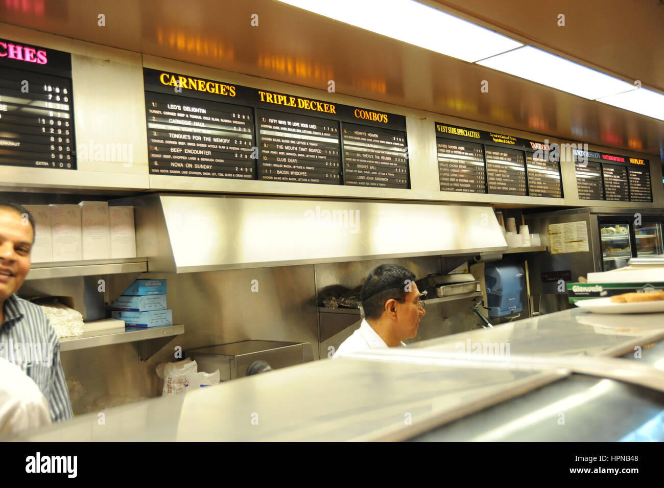 CARNEGIE DELI NYC Stock Photo - Alamy