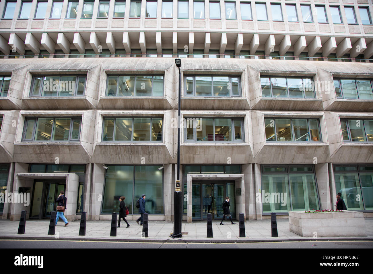 Exterior of Ministry of Justice (MoJ Stock Photo - Alamy