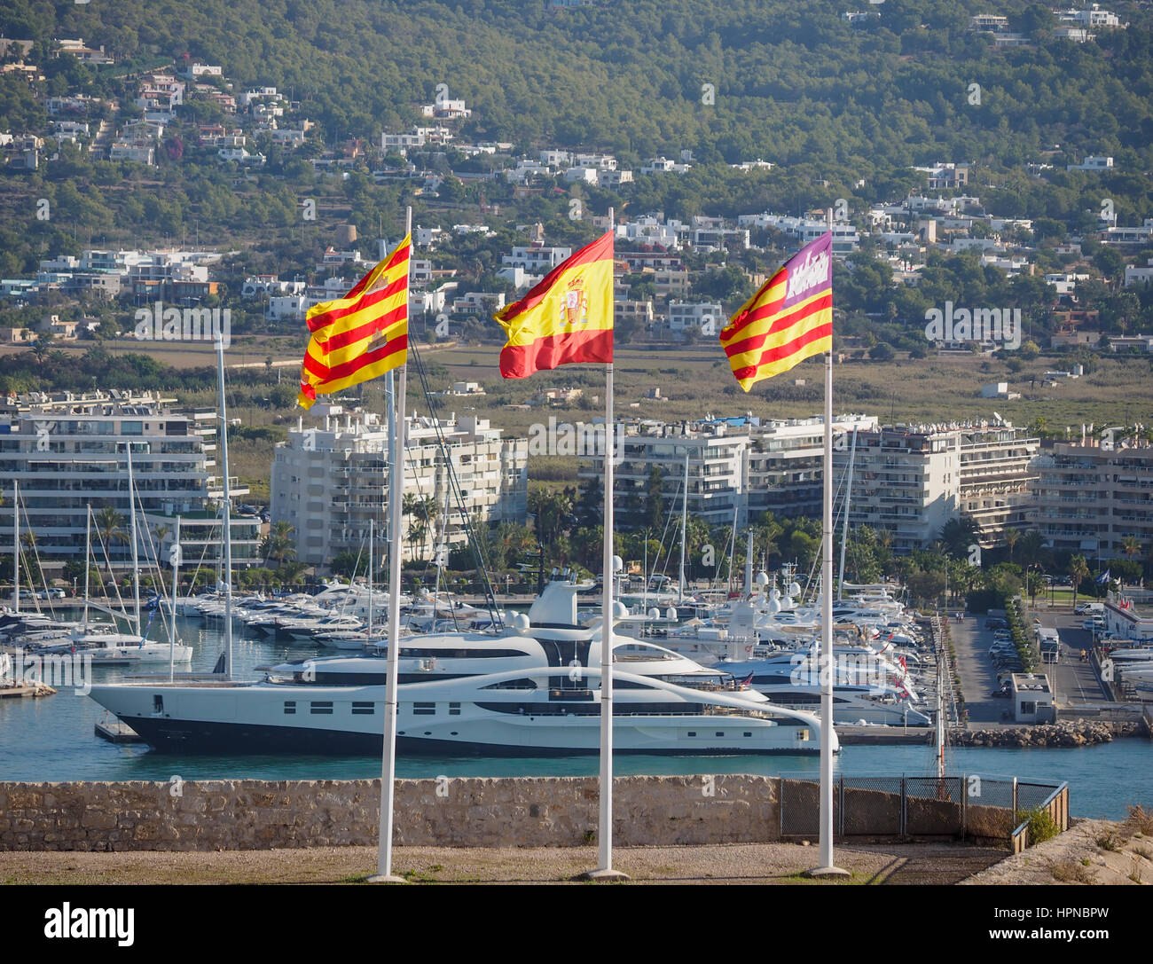 Ibiza flag hi-res stock photography and images - Alamy