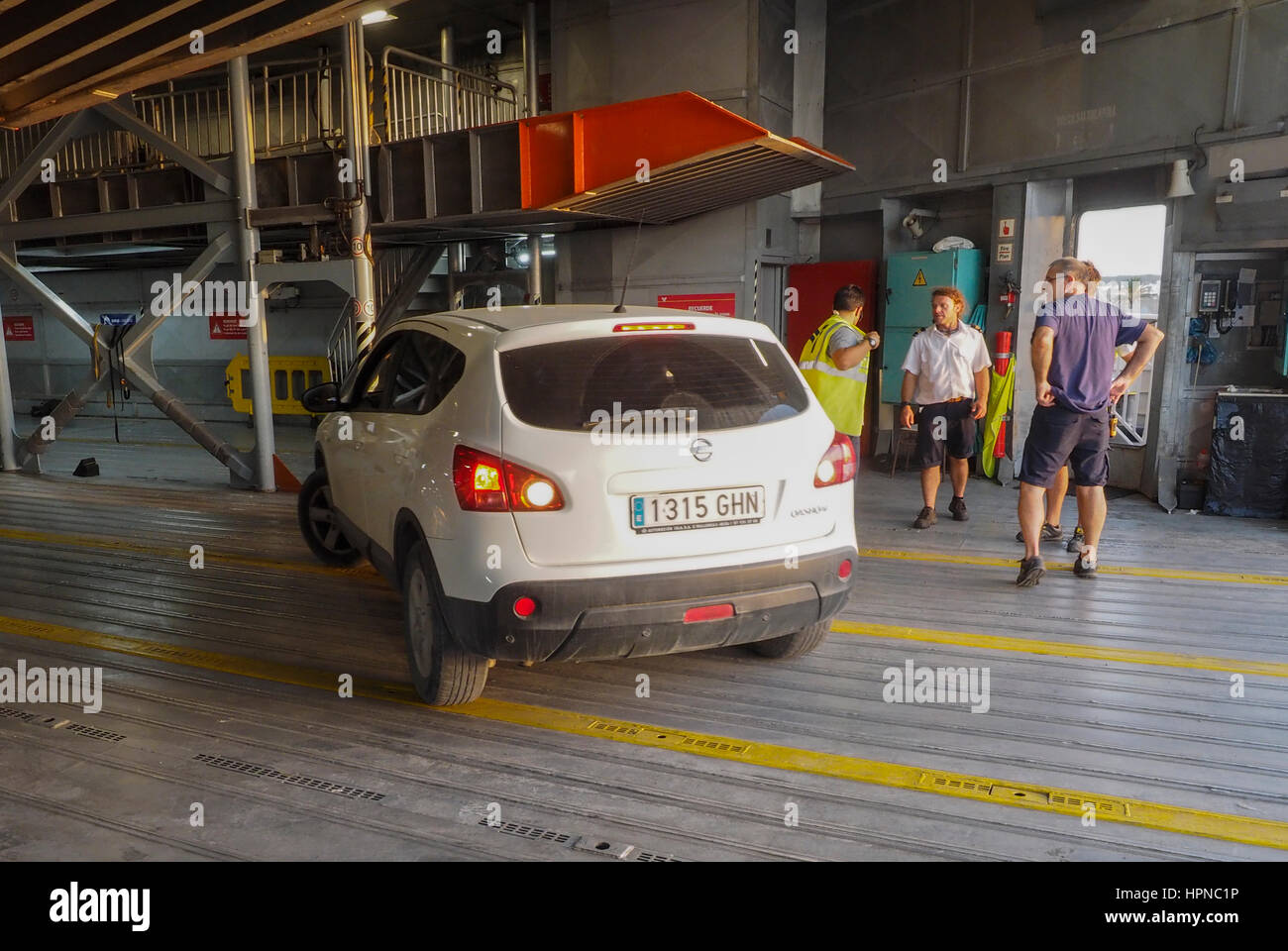 TRASMAPI FERRY IBIZA TO FORMENTERA ROUTE Stock Photo - Alamy