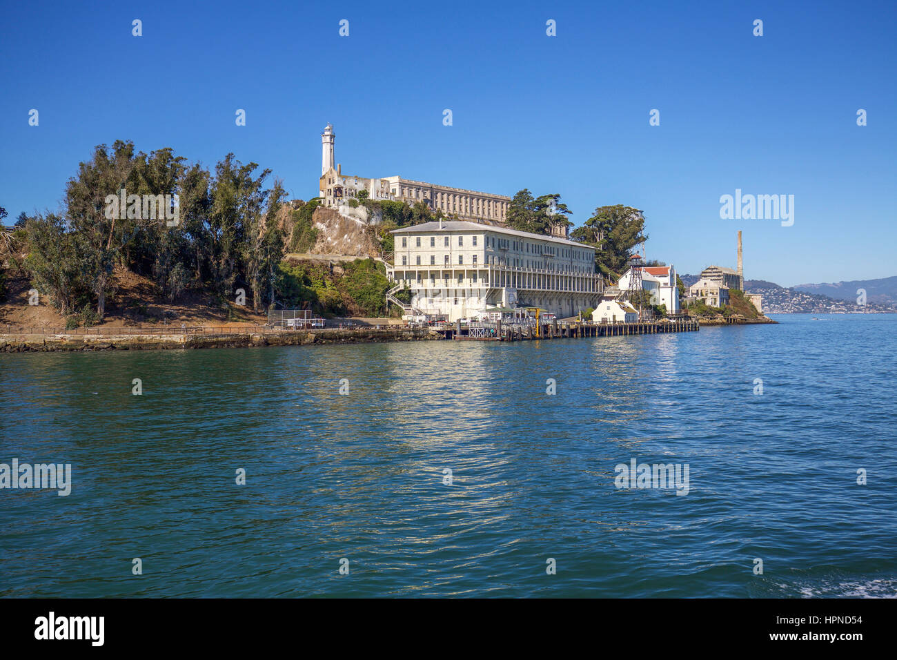 Alcatraz island national historic landmark hi-res stock photography and ...