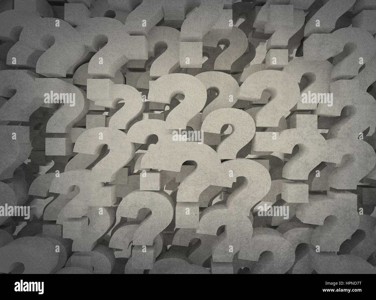 Question marks 3d background Stock Photo - Alamy