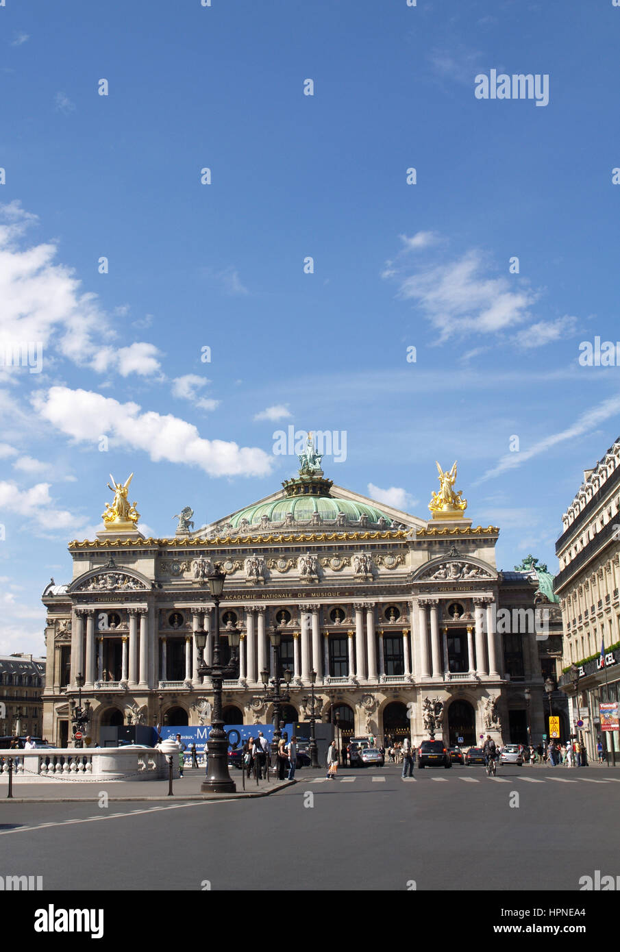 Paris Opera House, Place De L'Opera, Paris, France Stock Photo - Alamy