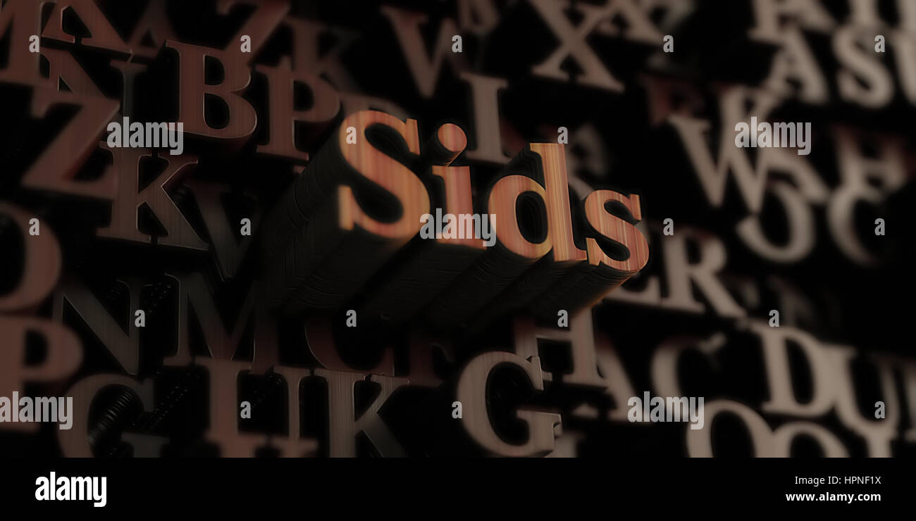 SIDS - Wooden 3D rendered letters/message. Can be used for an online ...