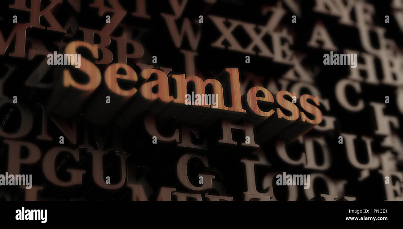 seamless - Wooden 3D rendered letters/message. Can be used for an ...