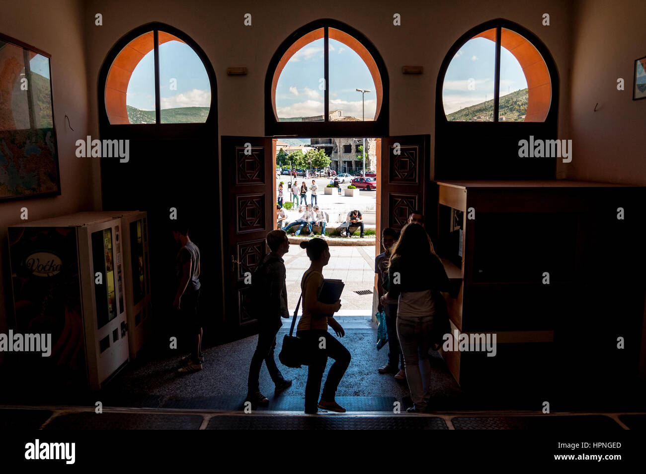 Mostar high school hi-res stock photography and images - Alamy
