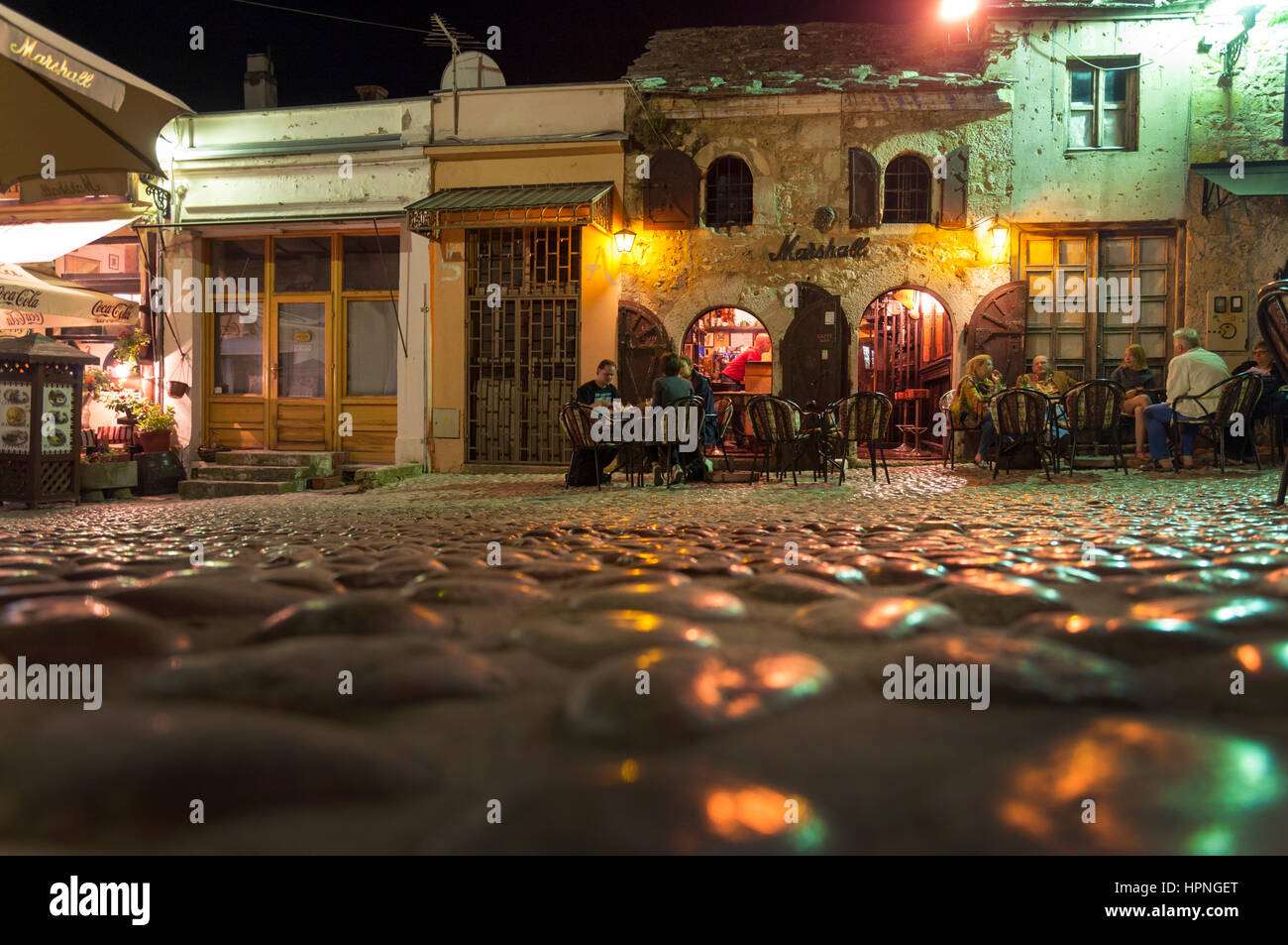 Mostar night hi-res stock photography and images - Alamy