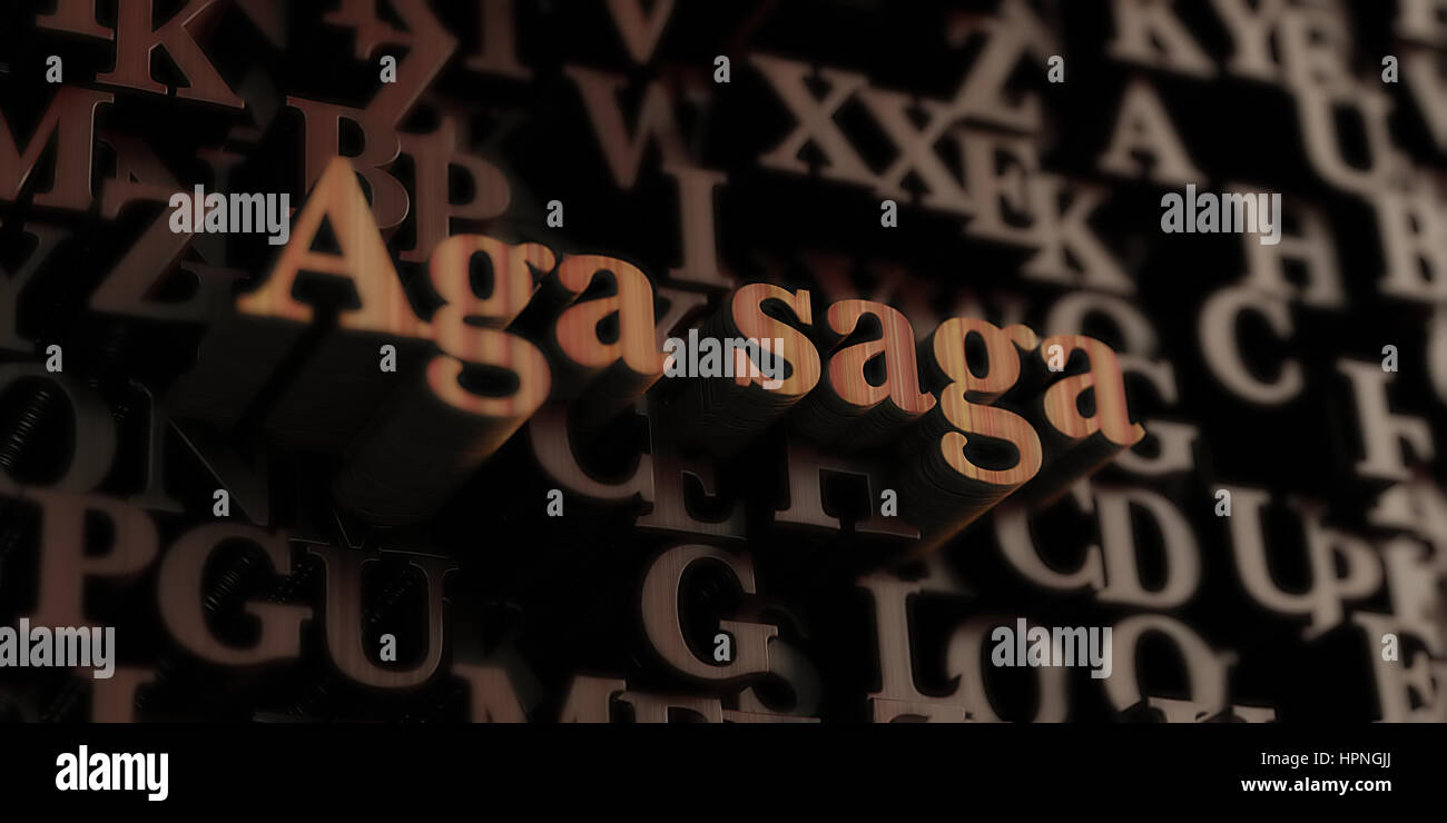 Aga alphabet hi-res stock photography and images - Alamy