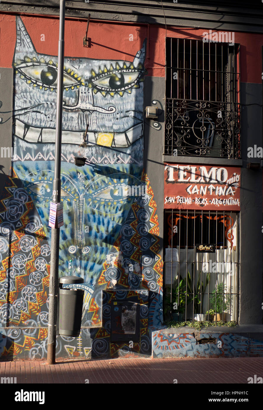 The old barrio of San Telmo, Buenos Aires, Argentina Stock Photo - Alamy