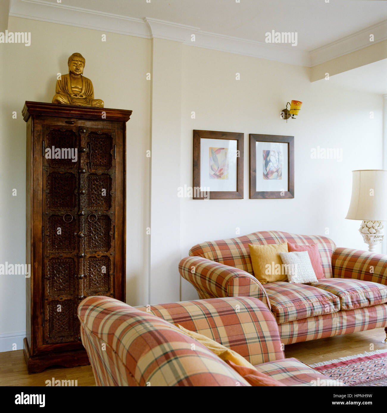 A country style living room Stock Photo - Alamy