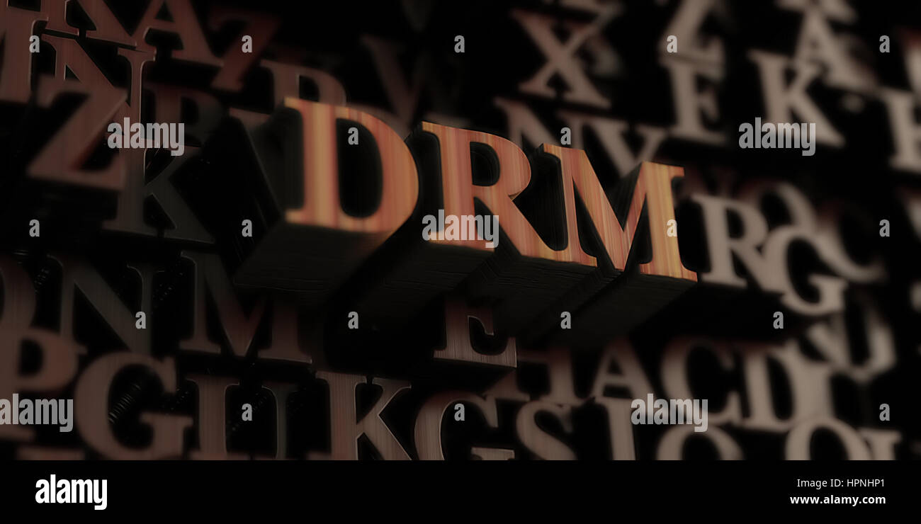 Drm font hi-res stock photography and images - Alamy