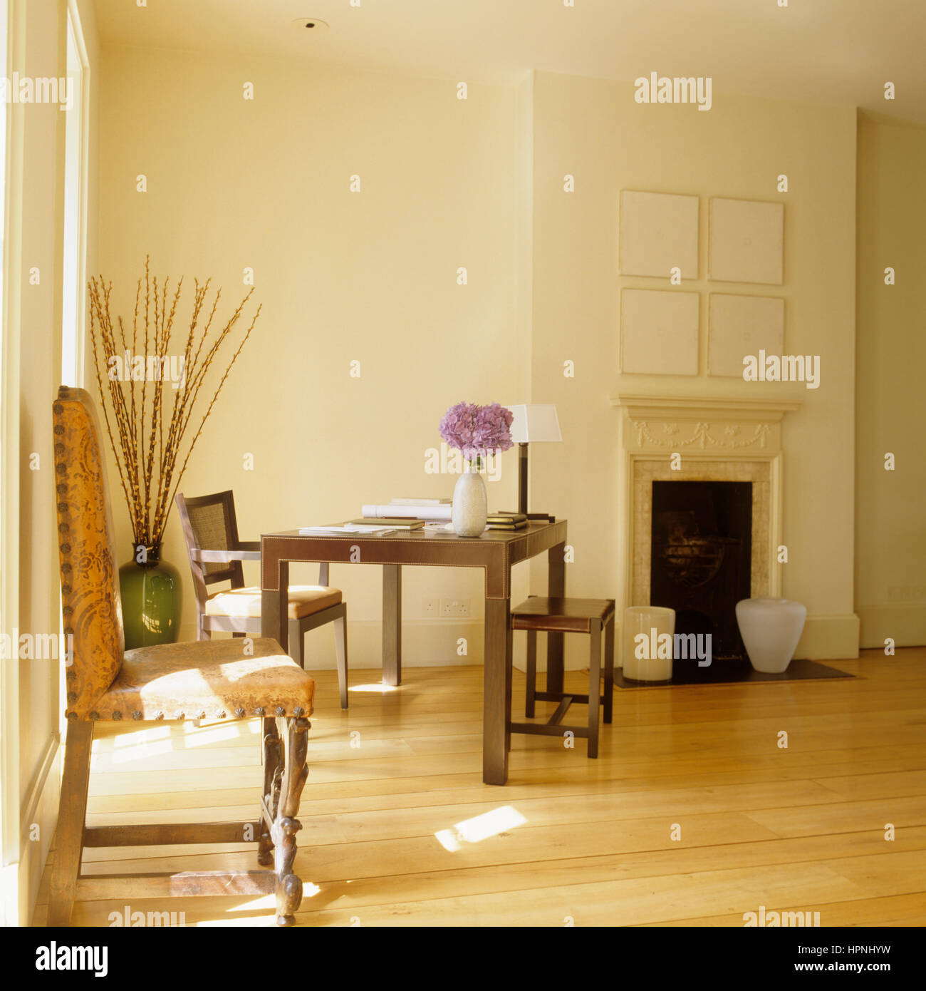 Study Fireplace High Resolution Stock Photography and Images - Alamy