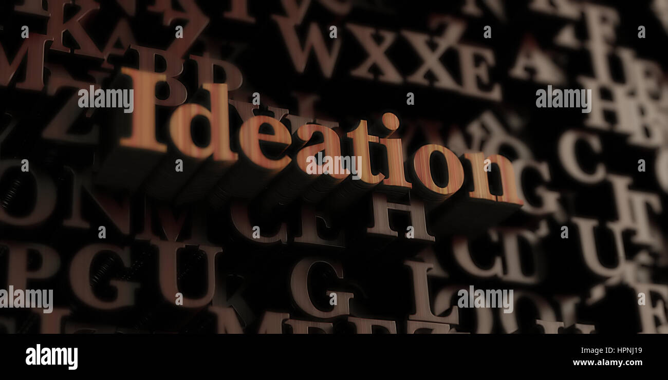 ideation - Wooden 3D rendered letters/message. Can be used for an ...