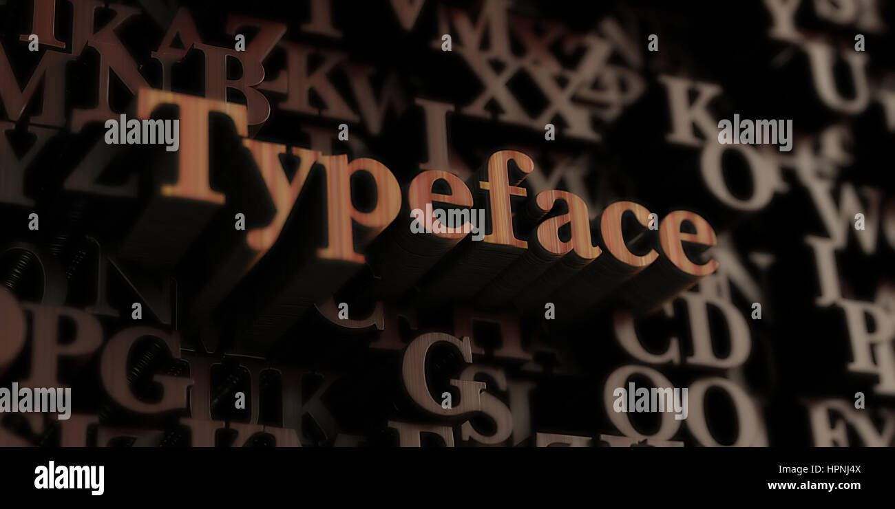 typeface - Wooden 3D rendered letters/message. Can be used for an ...