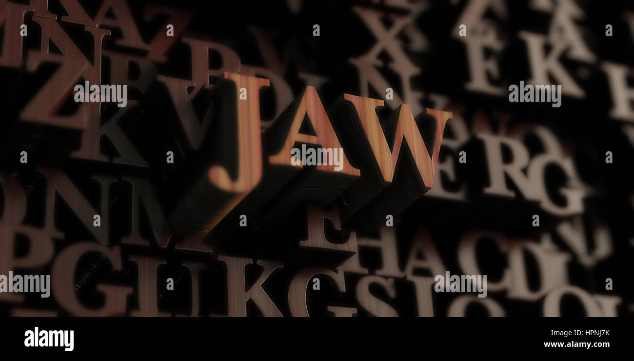 Jaw letter hi-res stock photography and images - Alamy