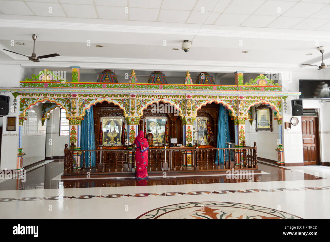 Hindu temple mombasa hi-res stock photography and images - Alamy