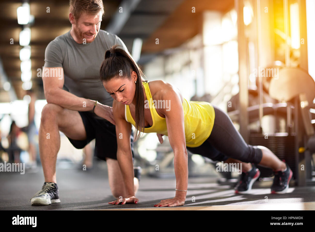 Gym instructors hi-res stock photography and images - Alamy