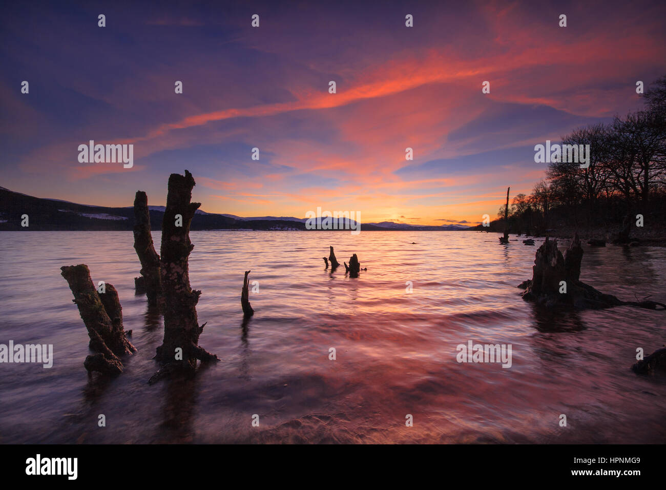 Loch rannoch snow hi-res stock photography and images - Alamy