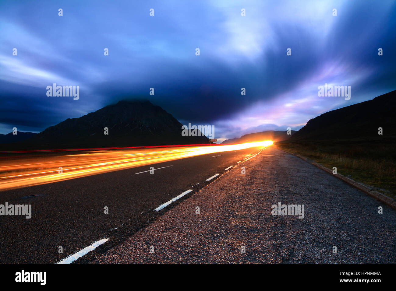 Long exposure clouds mountains hi-res stock photography and images - Alamy
