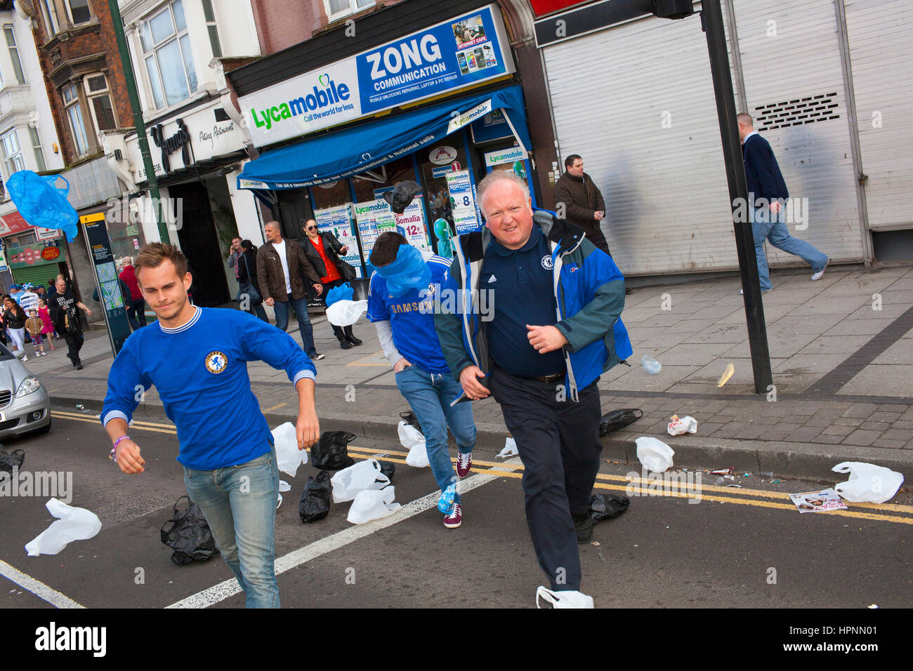 Wind blown bags hi-res stock photography and images - Alamy