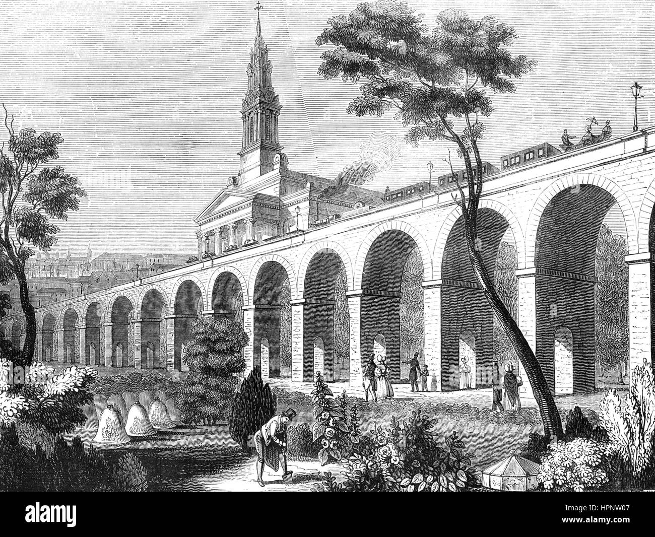 Greenwich railway viaduct hi-res stock photography and images - Alamy