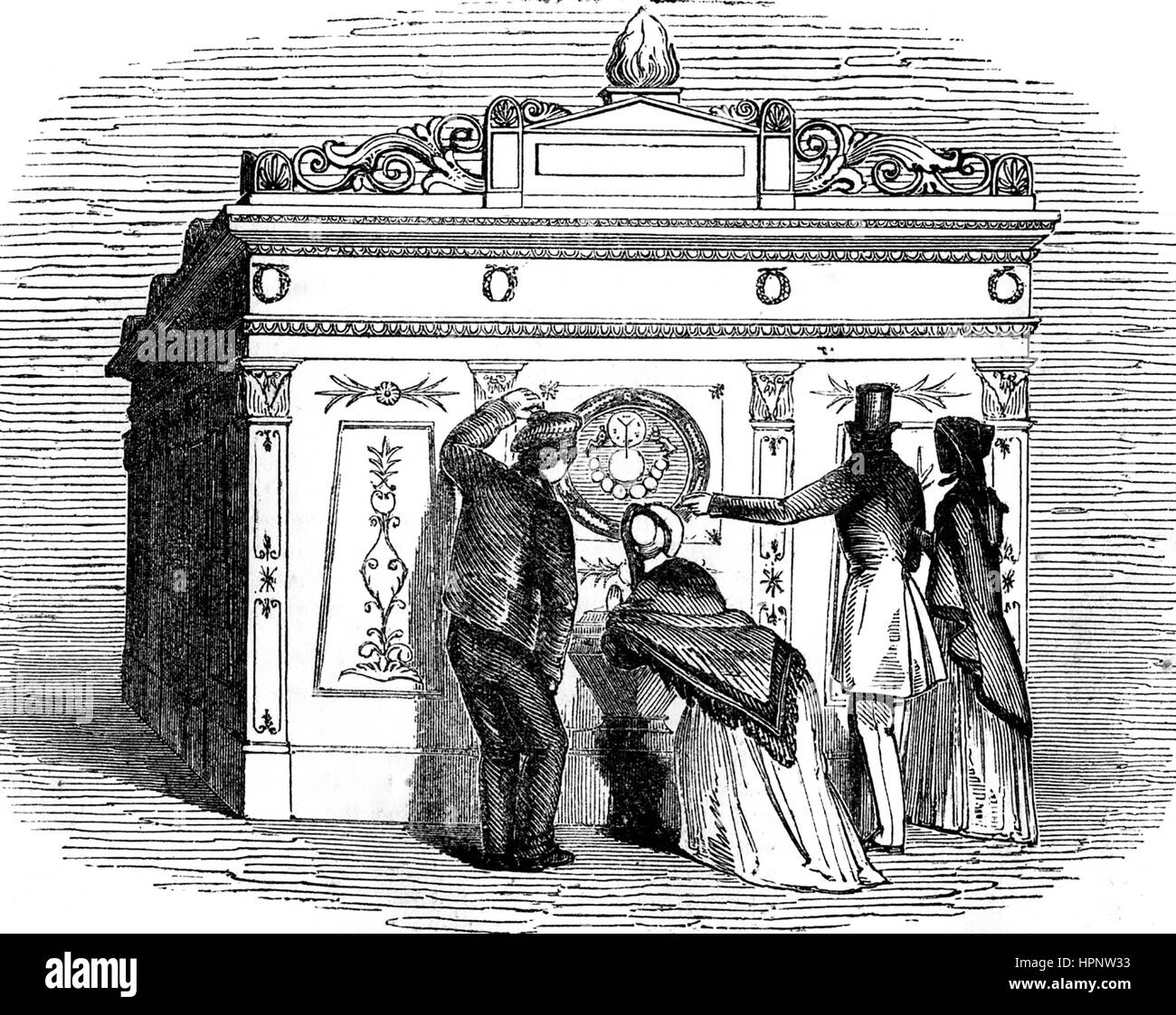 WESTMINSTER GAS LIGHT AND COKE COMPANY Viewing the meters in 1858 at ...