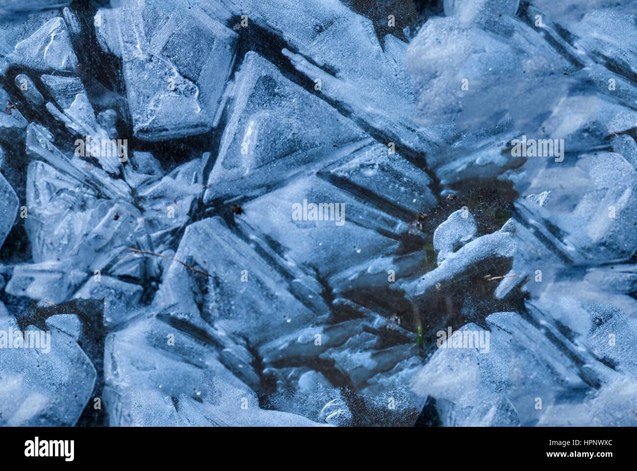 the abstract background of ice frozen structure. Seamless texture Stock ...