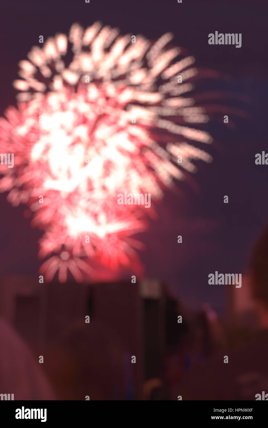 fireworks bokeh blurred festive texture background. celebration eve ...