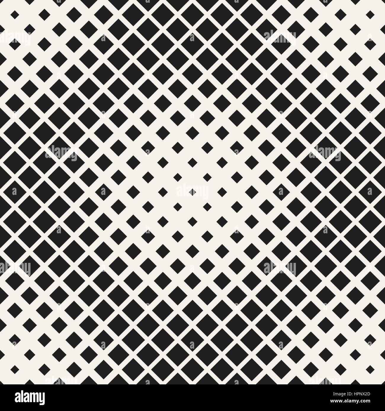 Repeating Rectangle Shape Halftone. Modern Geometric Lattice Texture ...