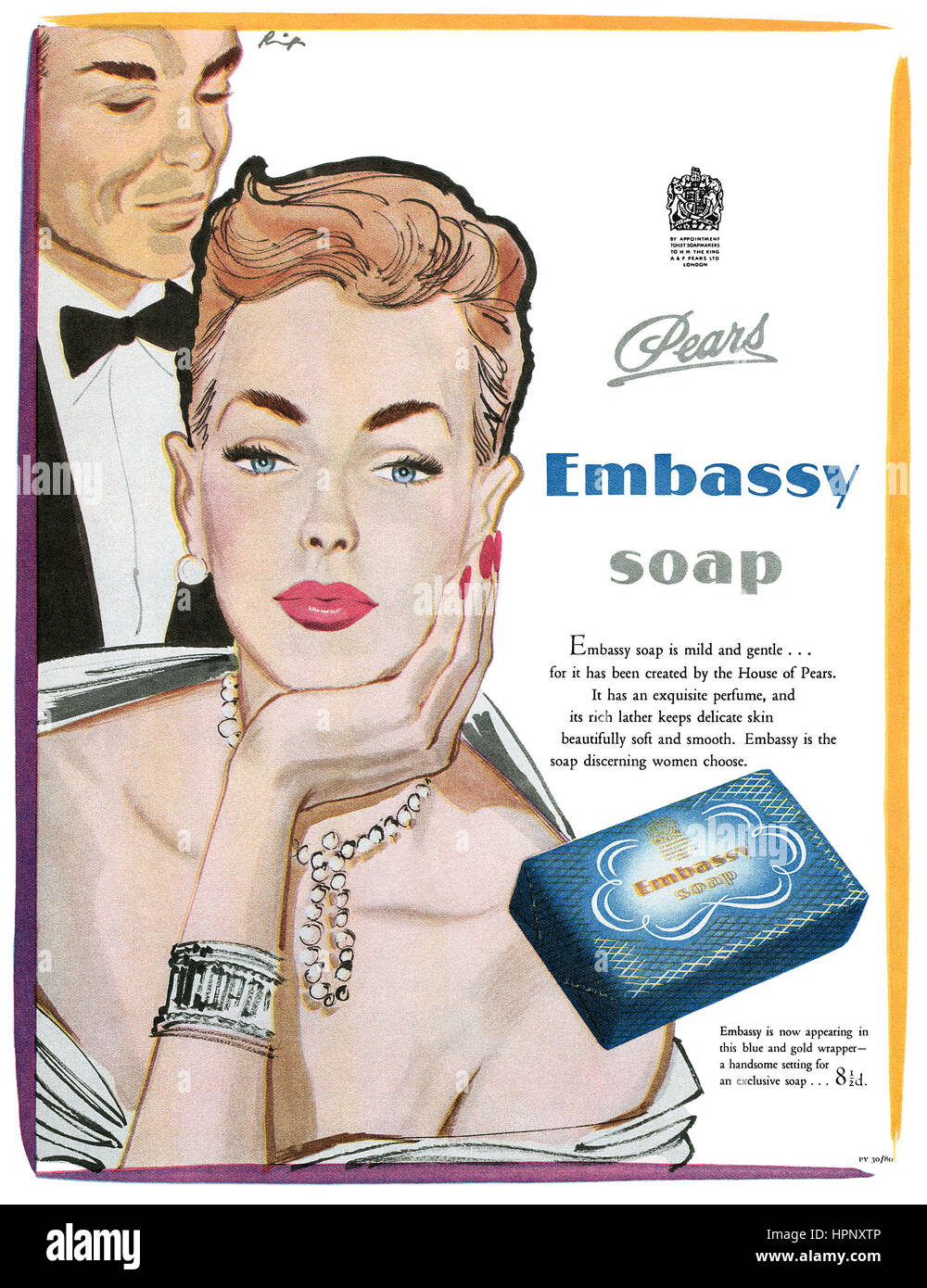 Pears soap advert hi-res stock photography and images - Alamy