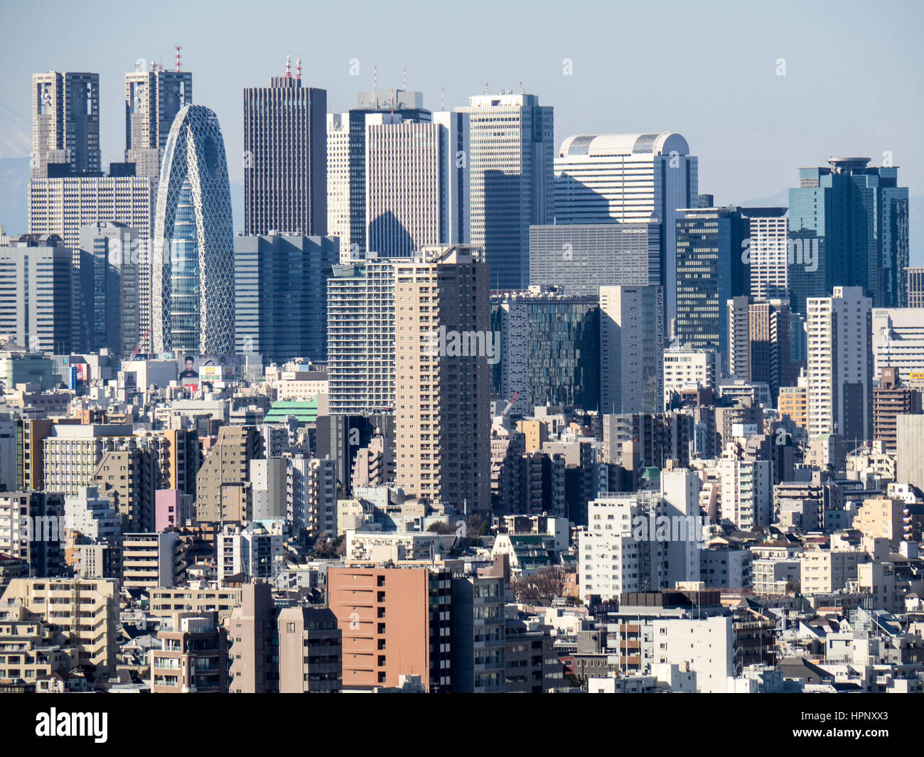 Panoramic view of Shinjuku, Tokyo, Japan Stock Photo - Alamy