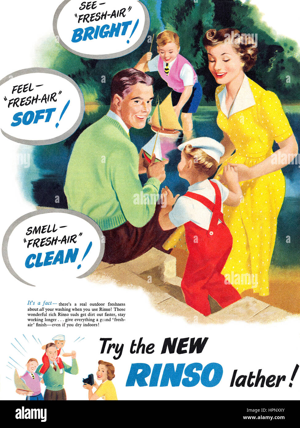 Washing powder advertising hi-res stock photography and images - Alamy