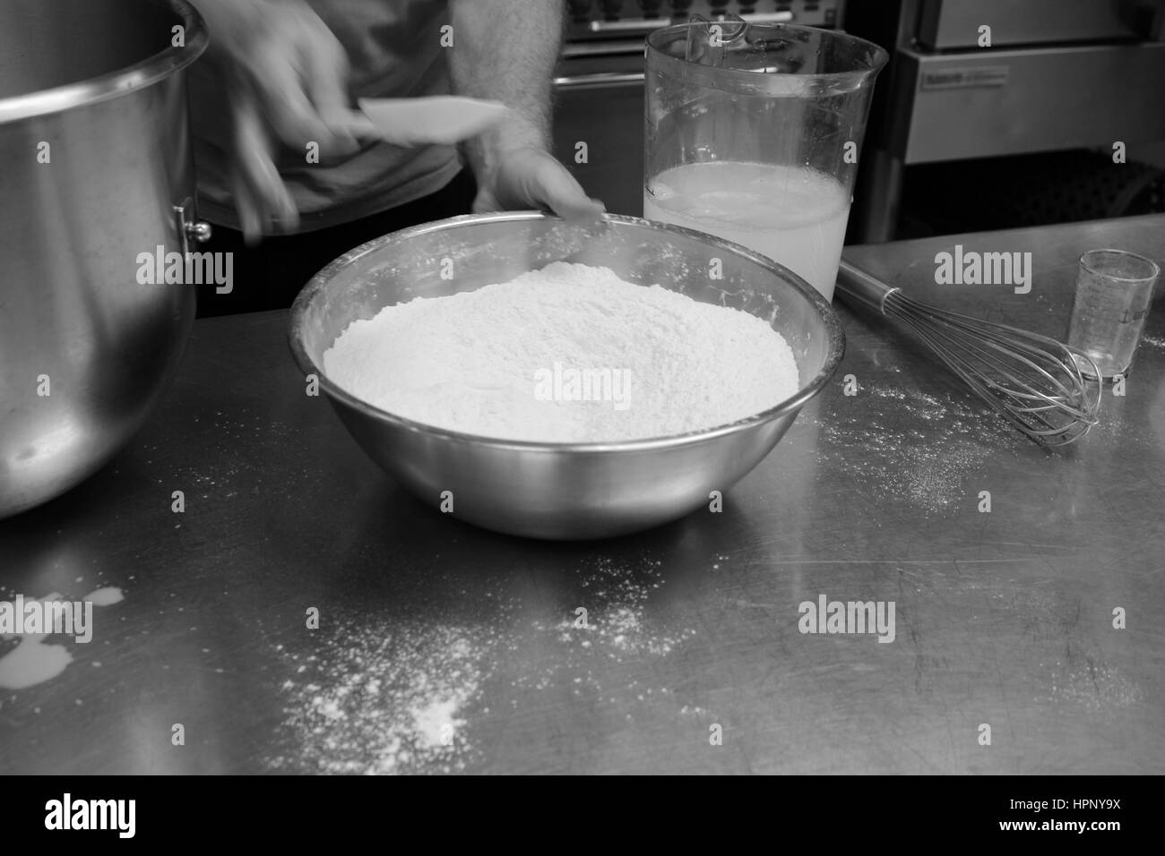 In the Baker's Kitchen Stock Photo - Alamy