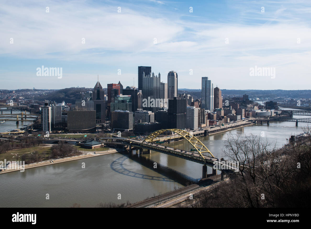 Pittsburgh cityview hi-res stock photography and images - Alamy