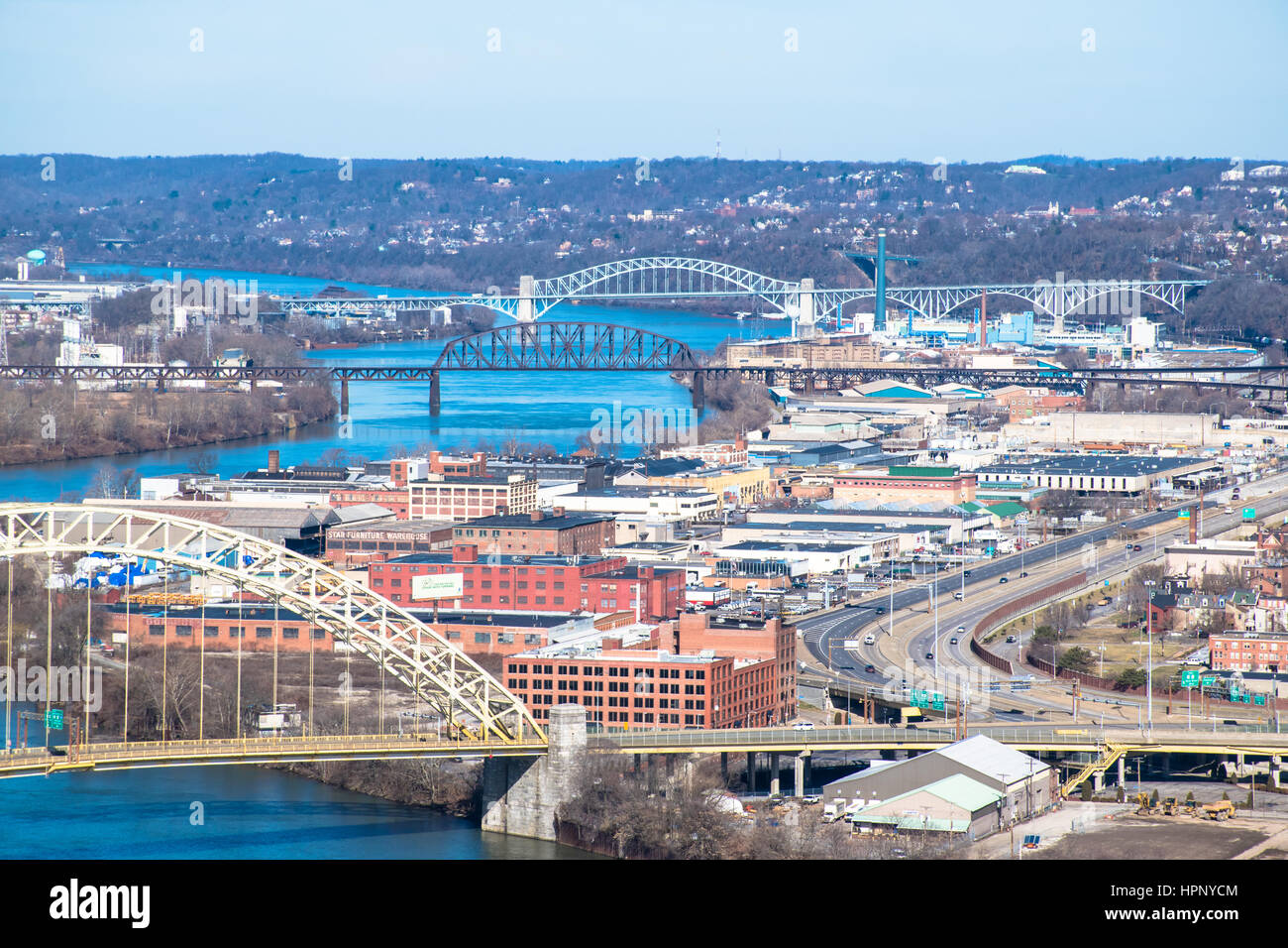 Pittsburgh cityview hi-res stock photography and images - Alamy